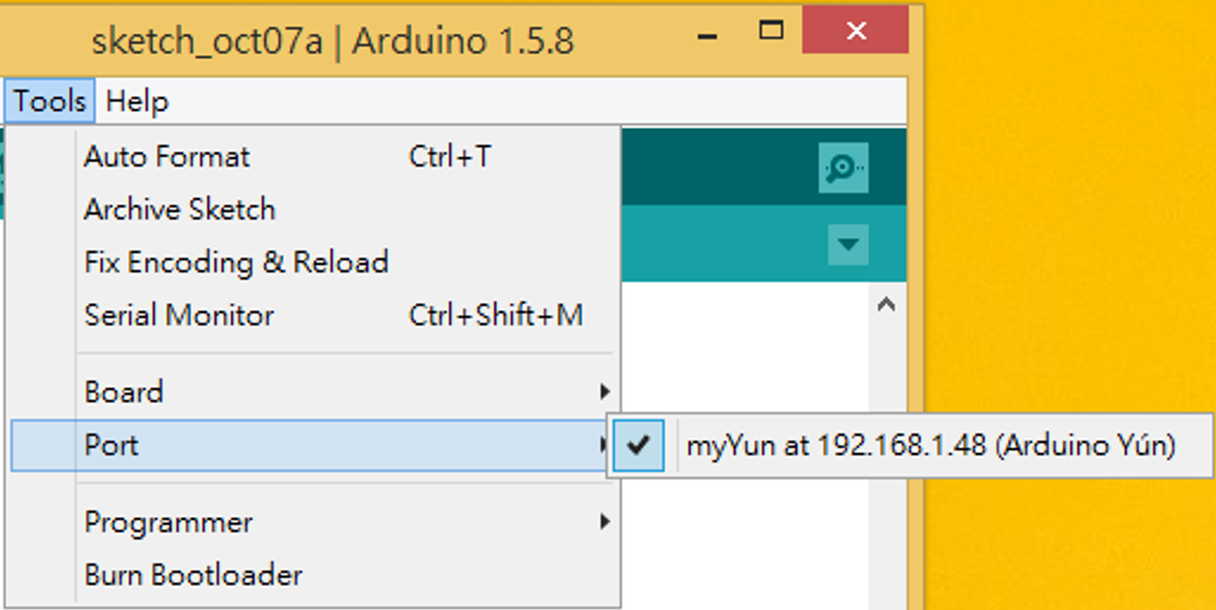 Arduino Yún 無線網路設定與無線上傳程式 - CAVEDU教育團隊技術部落格