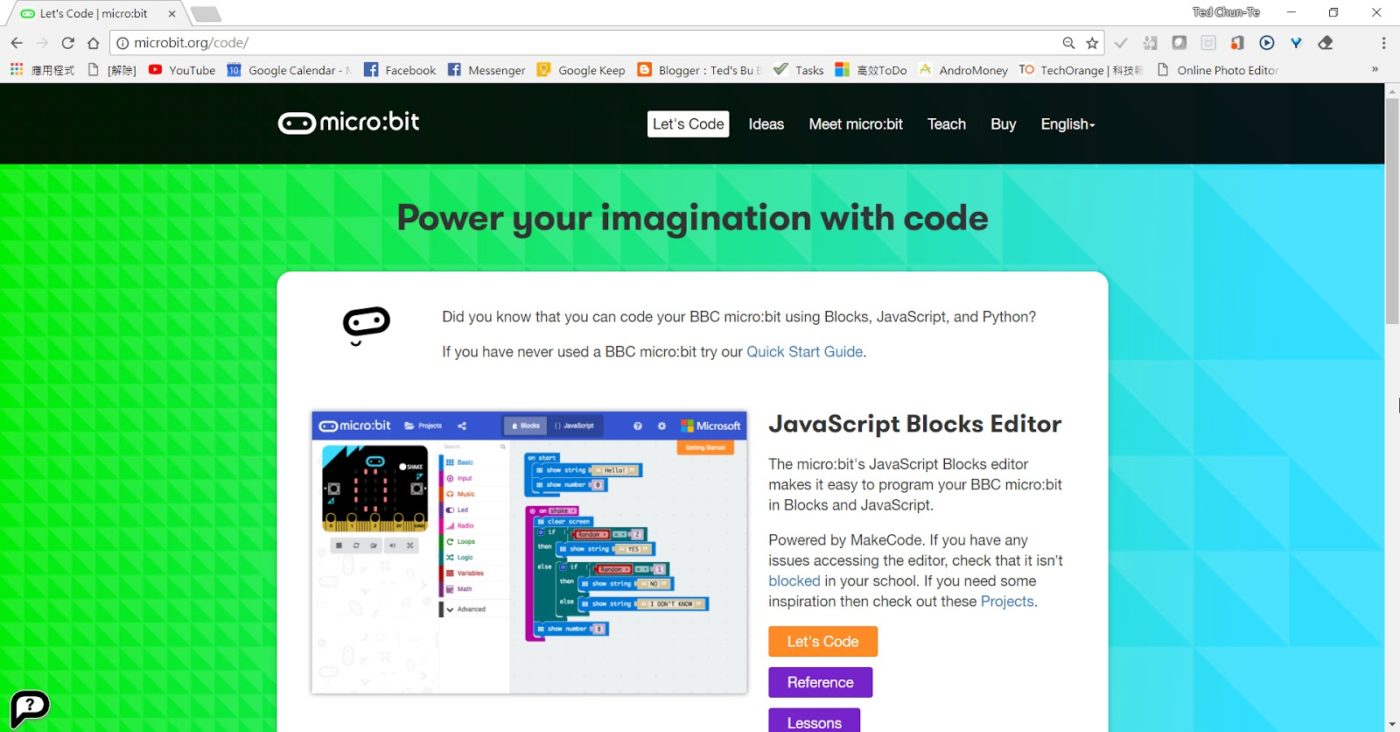 [Micro:bit] Micro:bit Blockly PBL教材──主題1-1：左右手慢動作 - CAVEDU教育團隊技術部落格
