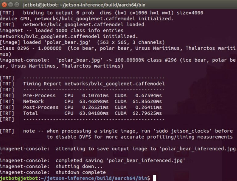NVIDIA Jetson Nano 如何執行深度學習範例？分類模型辨識北極熊與即時影像人臉辨識 - CAVEDU教育團隊技術部落格