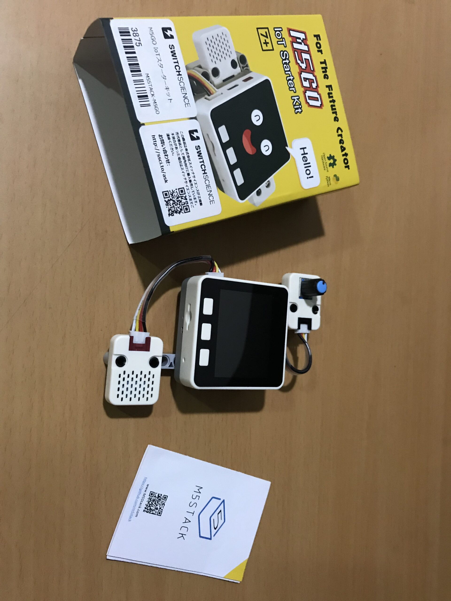 M5Stack M5GO IoT スターターキット M5STACK-M5GO 2022春夏新作 - plastexpb.com.br