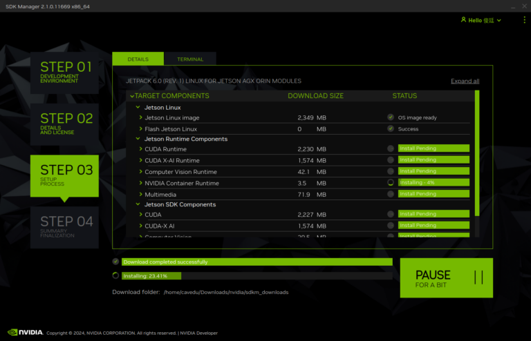 NVIDIA Jetson AGX Orin 安裝 JetPack 6.0 正式版 - CAVEDU教育團隊技術部落格
