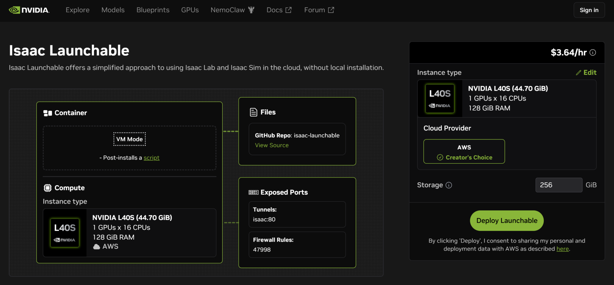 NVIDIA Brev 算力平台，雲端跑 Isaac Sim，一小時不到 120 塊！ - CAVEDU教育團隊技術部落格